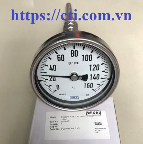 Đồng hồ đo nhiệt độ WIKA 55 - Công Ty TNHH TM Kỹ Thuật Công Nghiệp C&T