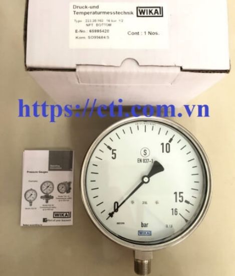 Đồng Hồ Đo Áp Suất Wika 232.30-233.30 - Công Ty TNHH TM Kỹ Thuật Công Nghiệp C&T